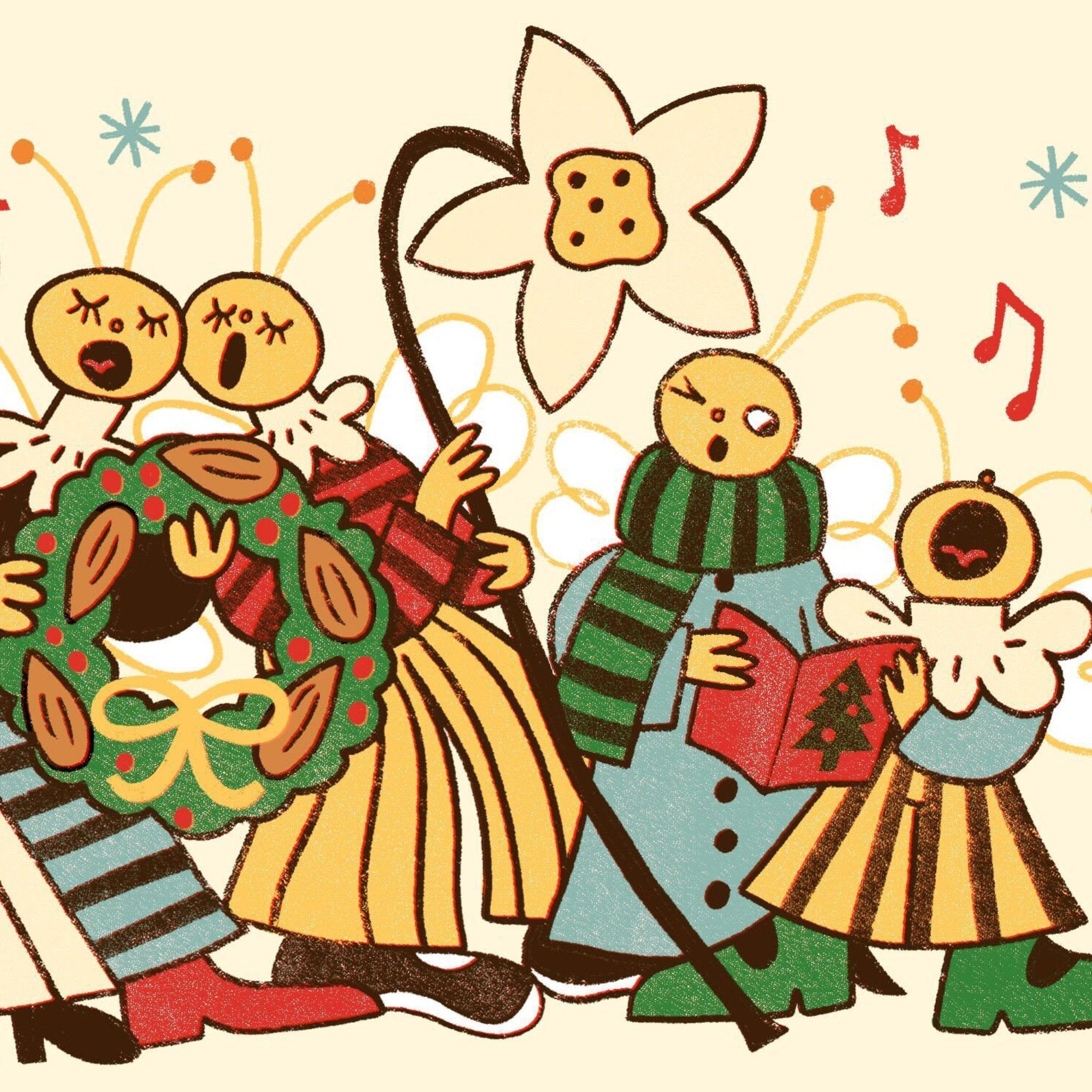 Christmas Honey: A chat with illustrator Maddy Vian – Black Bee Honey