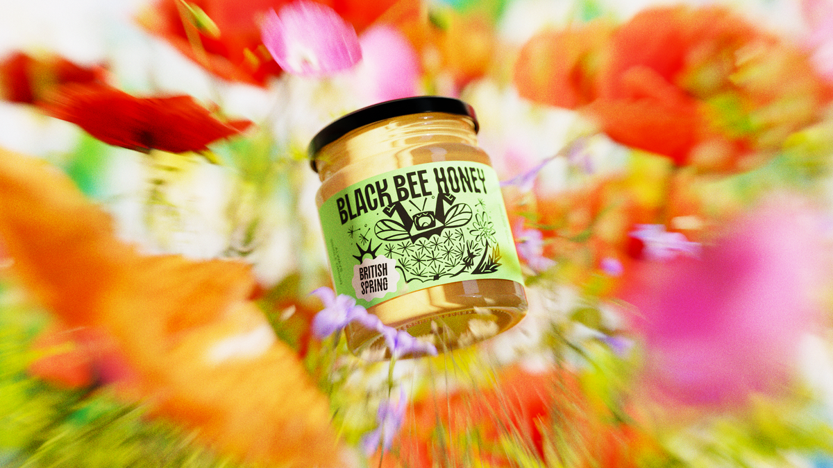 Black Bee Honey - 100% Real, Single Origin, British Honey